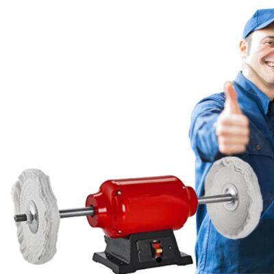 NEW! Buffer Compatible with Bauer 8 in. Stationary Buffer - Cast Iron ...