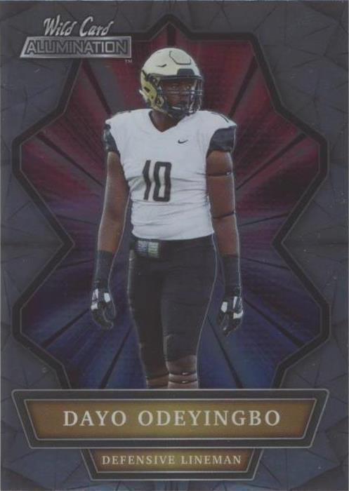 2021 Wild Card Alumination - Dayo Odeyingbo #ABC-36 (RC) for sale ...