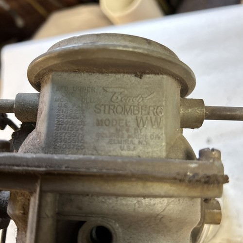 Bendix Stromburg Model WW 2 BBL Carburetor 388604 G2 Bolt Pattern | eBay