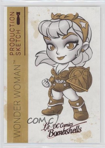 2018 Cryptozoic DC Bombshells Series II Wonder Woman #A01 Sketch 0y59 ...