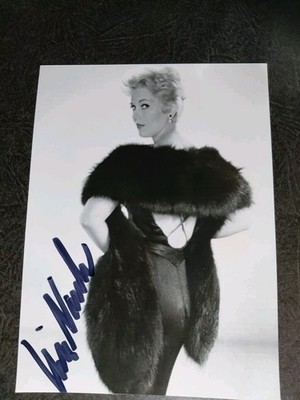 KIM NOVAK Authentic Hand Signed Autograph 4X6 Photo - BEAUTIFUL ACTRESS ...