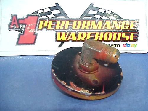 Moroso Aluminum Remote Bypass Oil Filter Block-Off Plate Chevy & -10 AN ...