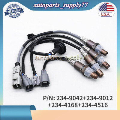 Set 4 O2 Upsream&Downstream Oxygen Sensors For Toyota Sienna 3.3L V6 ...