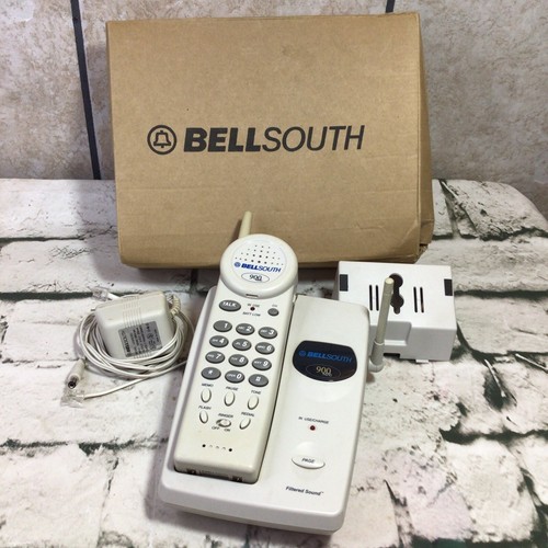Vintage Bell South Telephone Cordless Landline Phone Model MH9003 W/Box ...