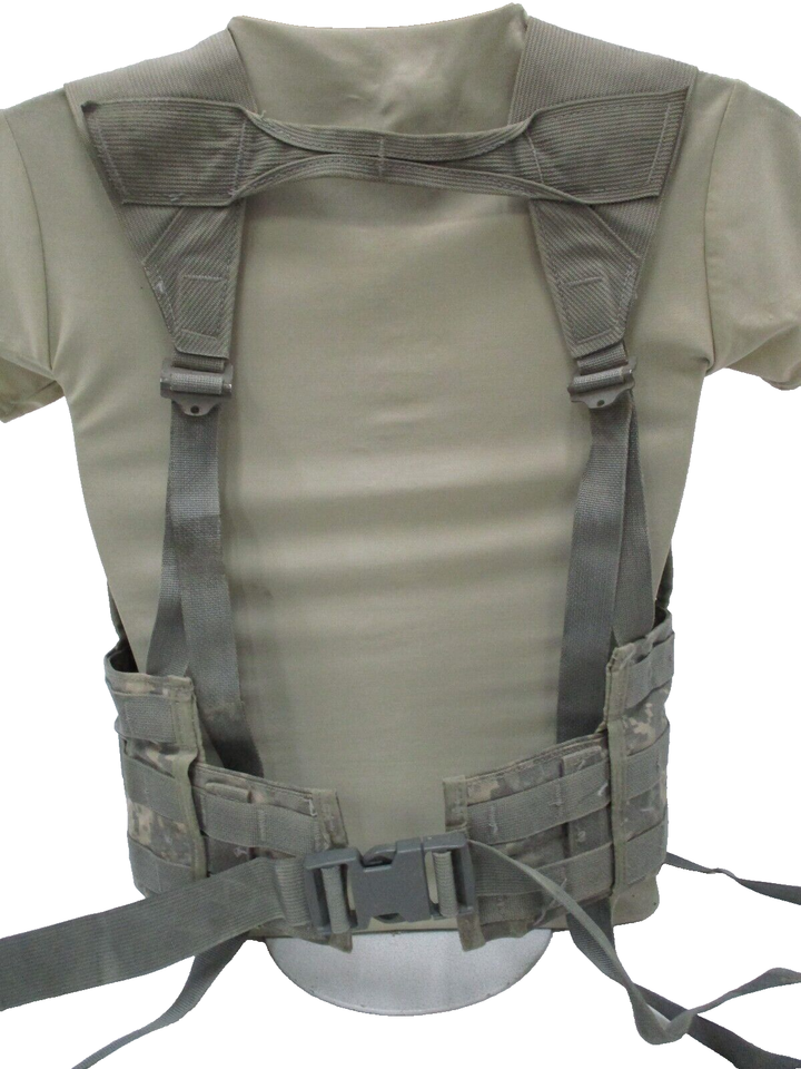 US ARMY MOLLE VEST FLC FIGHTING LOAD CARRIER BEARING EQUIPMENT DIGITAL ...