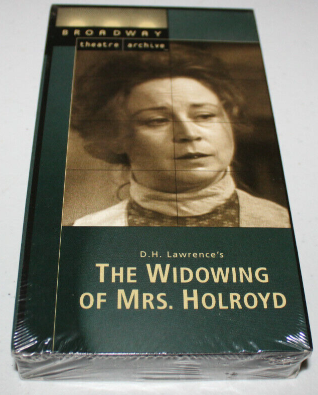 The Widowing of Mrs. Holroyd (New Sealed VHS 1974) Gerladine Fitzgerald ...