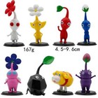 8pcs/Set Pikmin Action Figure Toy PVC Model Rock Pikmins Oatchi Dolls ...