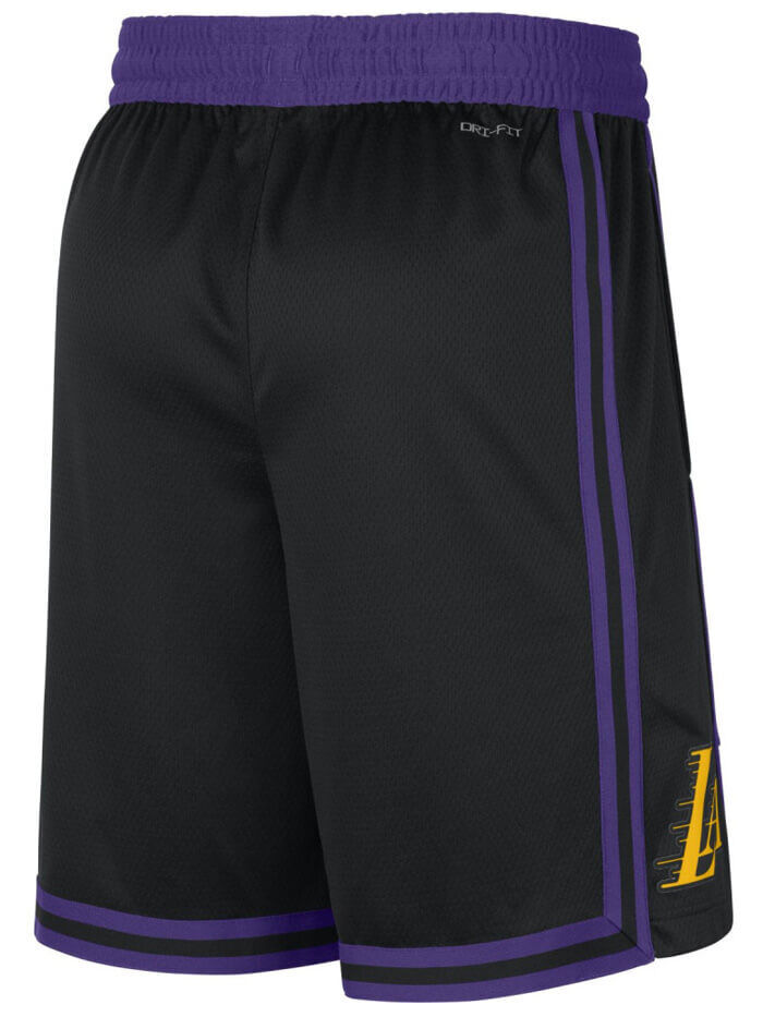 Nike Los Angeles Lakers Swingman City Edition Dri-fit Black Nike Los Angeles Lakers Swingman City Edition Dri-fit Black
