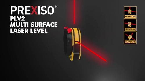 PREXISO Multi Surface Laser Level 30Ft Horizontal Vertical Line Laser ...