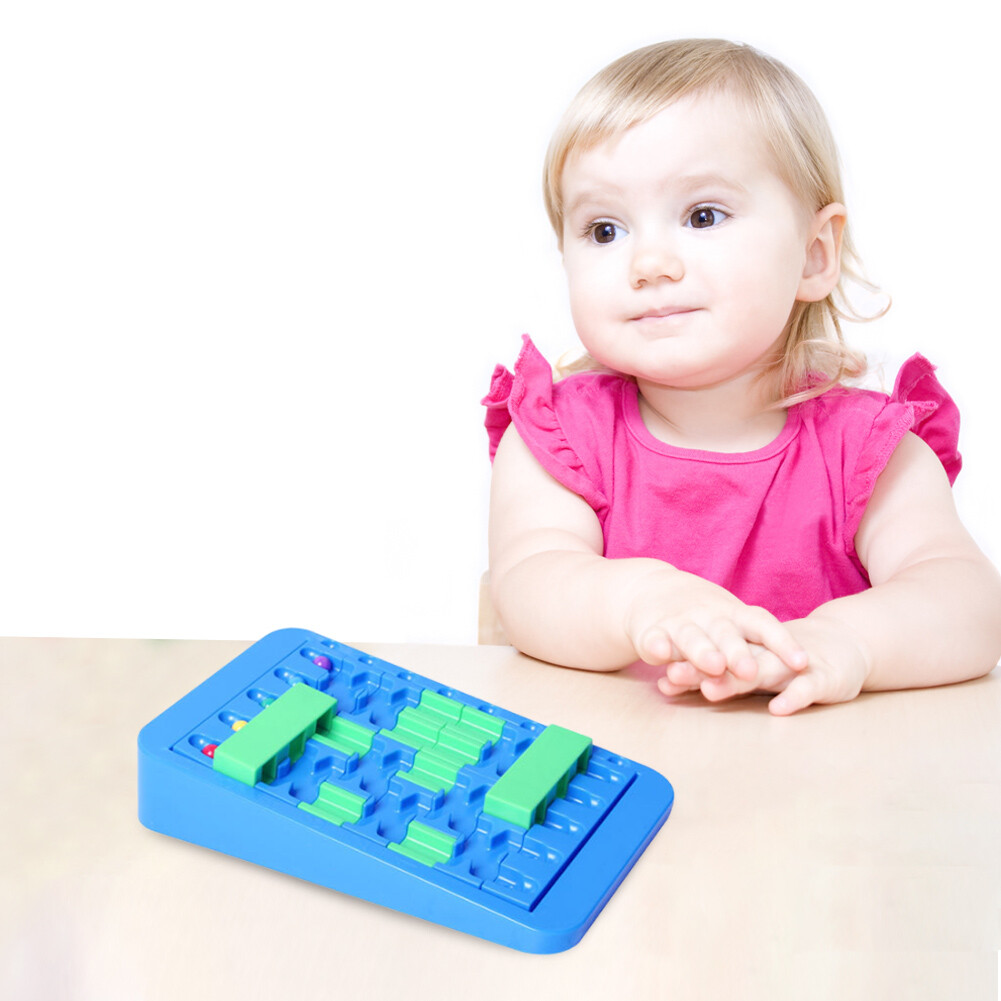 Logical Maze Puzzle Find Routes Board Game DIY STEM Toy for 3 to 6 Year ...