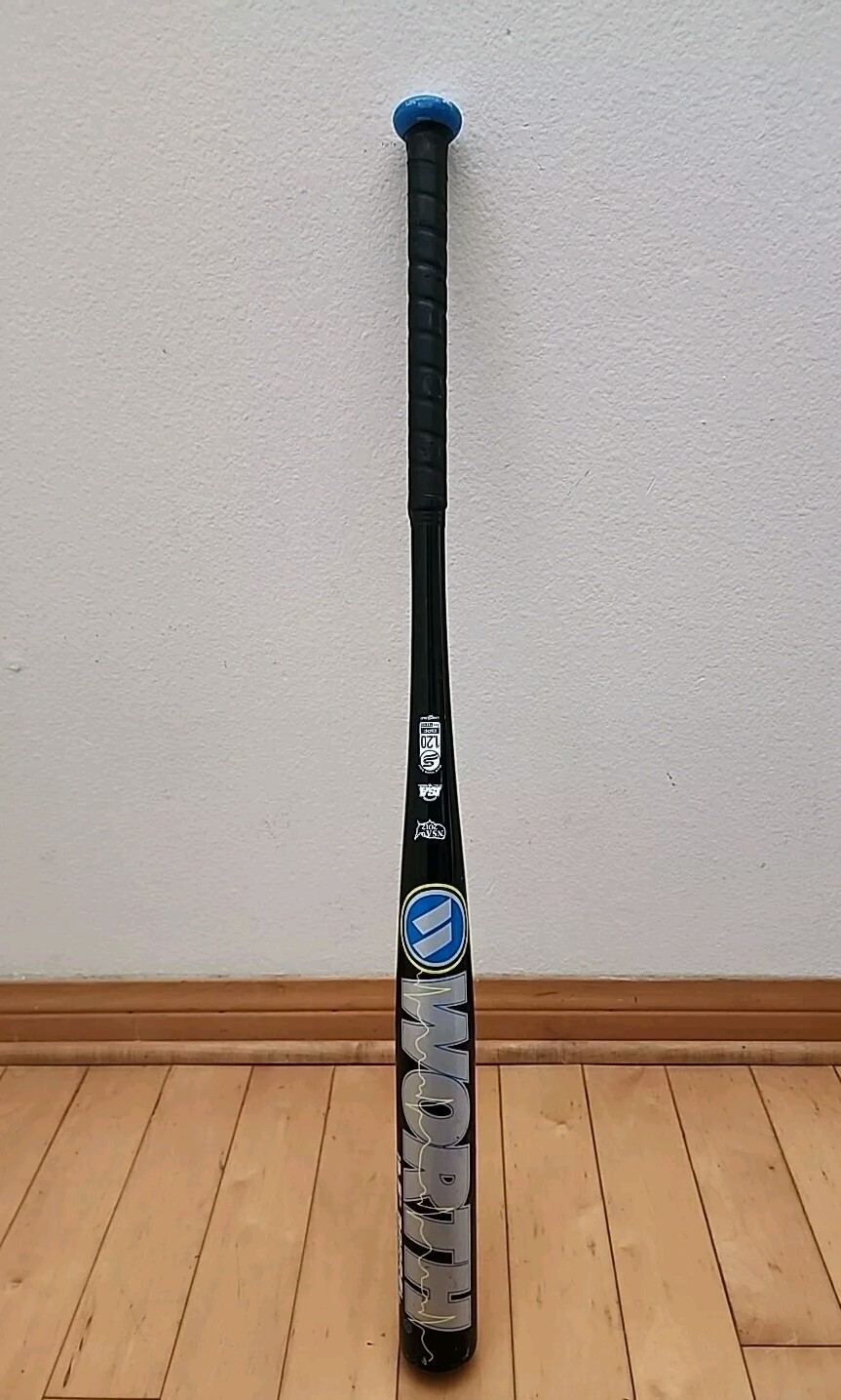 Worth Amp Softball Bat 34" 26 Oz 2 1/4" Aluminum Barrel | eBay