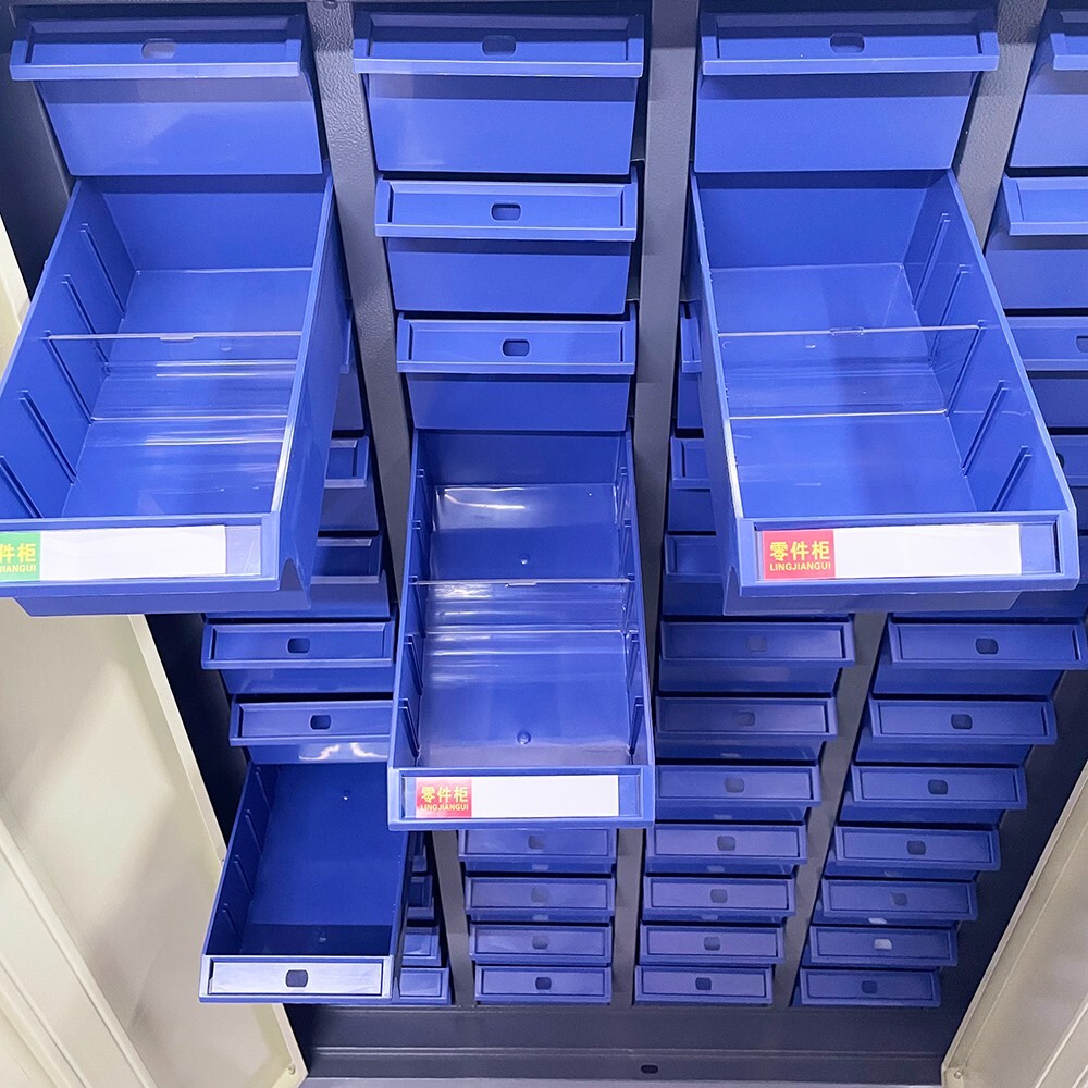 Spare Parts Cabinet 48 Drawer Shop Tool Storage Cabinet Hardware Tool ...
