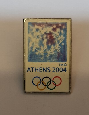 ATHENS 2004 OLYMPIC PIN BADGE | eBay Australia