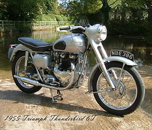 Mouse Mat - Triumph Thunderbird 6T - Great gift idea! | eBay