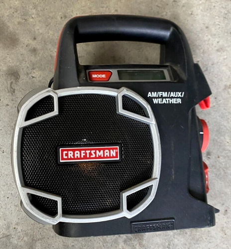 Craftsman 19.2V AM/FM/AUX/Weather Cordless Radio #315.101260 | eBay