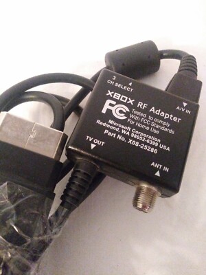 Microsoft XBox RF Adapter – Connects to Xbox, parts No. X08-25286 | eBay