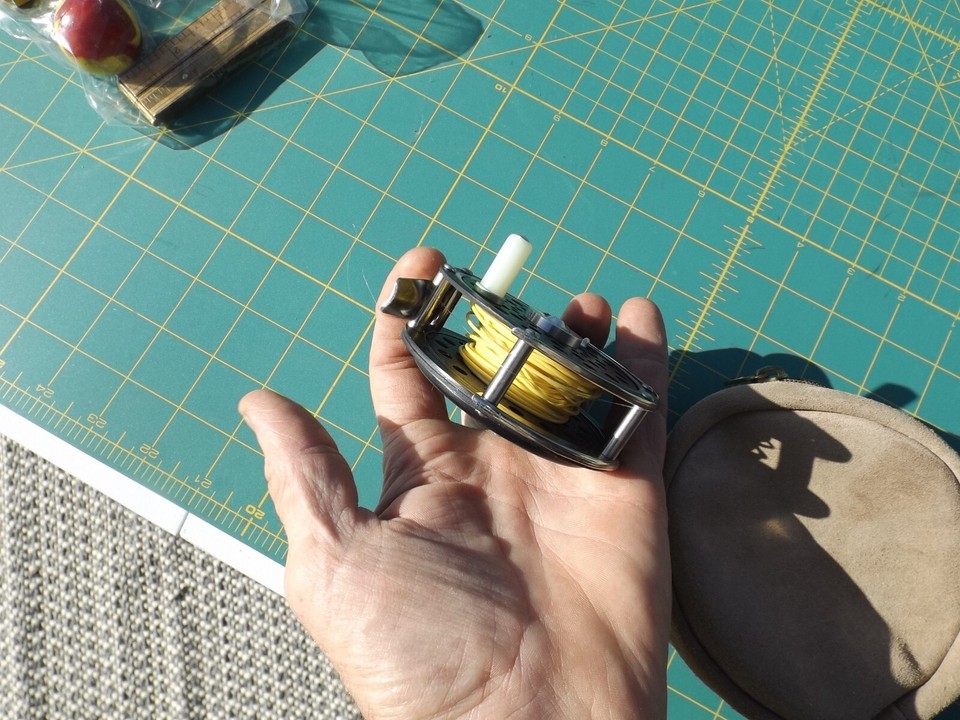 Nice MARTIN Reel Co. 67N Fly Fishing Reel in Suede Leather Case | eBay