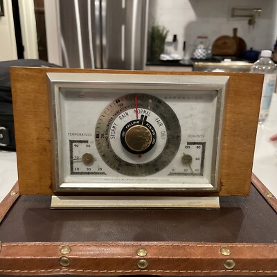 MCM Vintage Airguide Barometer By Airguide Instrument Company Chicago ...