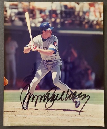 Great AUTOGRAPHED Ryne Sandberg 8x10 Color Photo - Chicago Cubs SIGNED ...