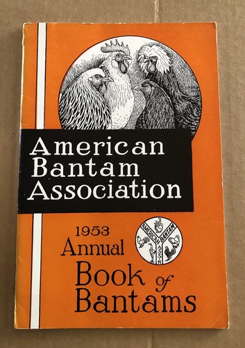 American Bantam Association - 1953 Annual Book of Bantams | eBay