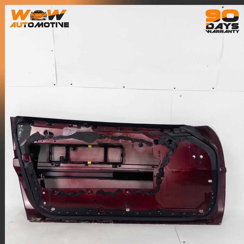 86-96 CHEVROLET CORVETTE C4 LEFT DRIVE SIDE DOOR SHELL FRAME PANEL RED ...