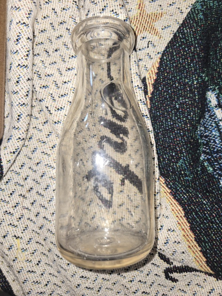 Vintage Stevens PA Milk Bottle Pint H.E. Shealer Dairy Lancaster County ...