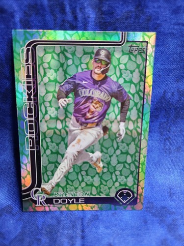 2025 Topps Series 1 Brenton Doyle #44 Spring Base Parrallel | eBay