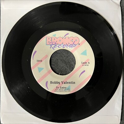 Bobby Valentin - Te Entro , Ese Amor , Salsa 45rpm Orig BRONCO Rare | eBay