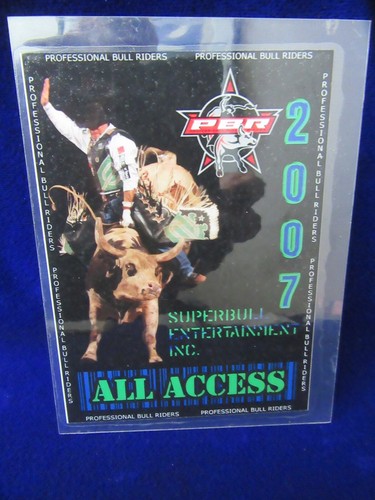 ULTRA RARE PBR PROFESSIONAL BULL RIDERS SUPERBULL ENTERTAINMENT ALL ...