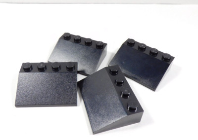 LEGO Lot of 4 Black 3x4 Slopes Q5 | eBay