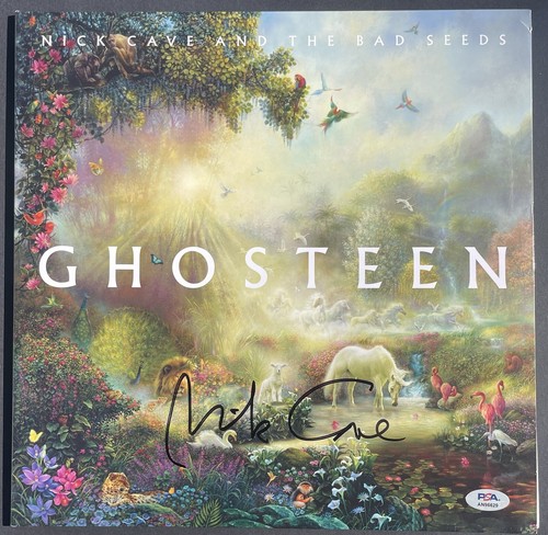 Nick Cave & Bad Seeds Signed Autograph 'GHOSTEEN' Vinyl Record Album ...