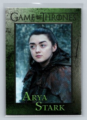 2018 Rittenhouse Game of Thrones Season 7 Arya Stark #30 | eBay