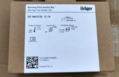 NEW DRAGER 8403735 Spirolog Flow Sensor | eBay