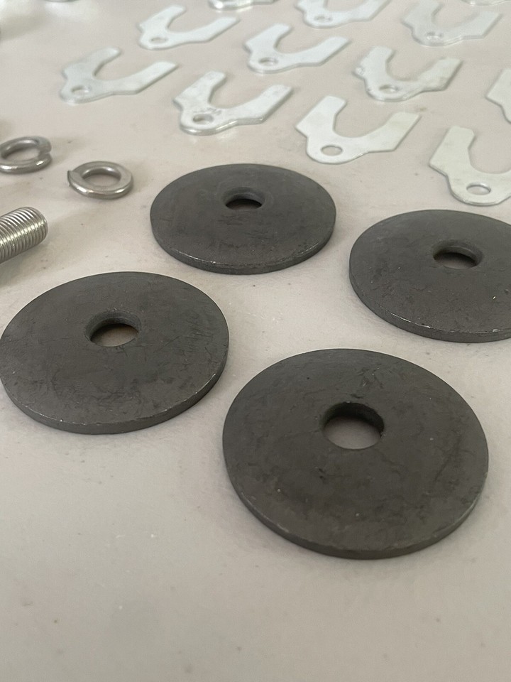 OE Bolts Control arm Bolt Kit Upper & Lower + Shaft Bolts & Shims 48 ...