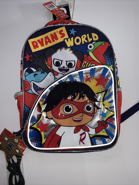 Ryan's World 16" Kids Backpack W/ Laptop Sleeve in Fast Ship for sale ...