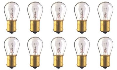 10x 1073 High Voltage 24v Light Bulb BA15s Bayonet Bright Mini Lamp S8 ...