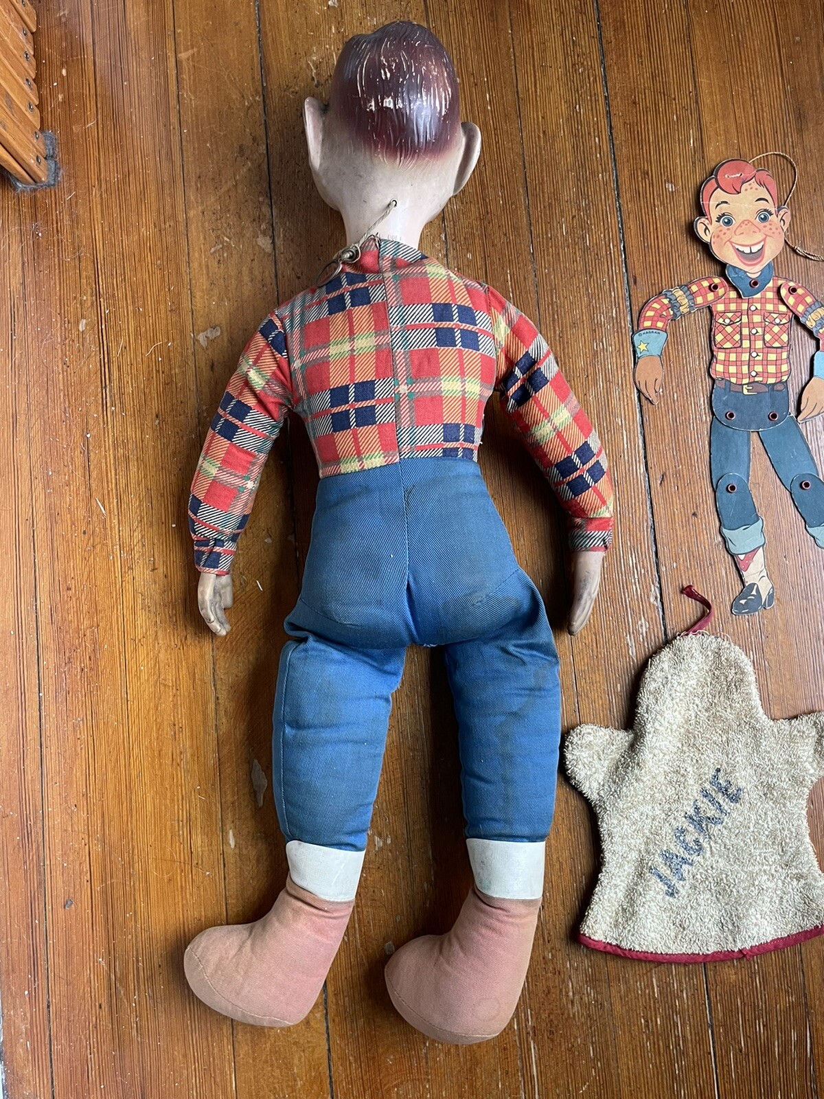 Vintage Howdy Doody Doll Marionette Hand Puppet & Paper Doll – NMATH