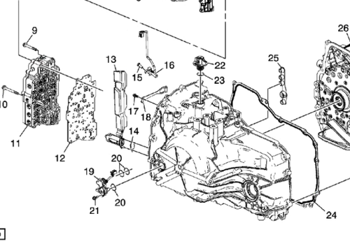 GENUINE HOLDEN BARINA TM 12-14 AUTO T/M VALVE FLUID LEVEL CONTROL ...