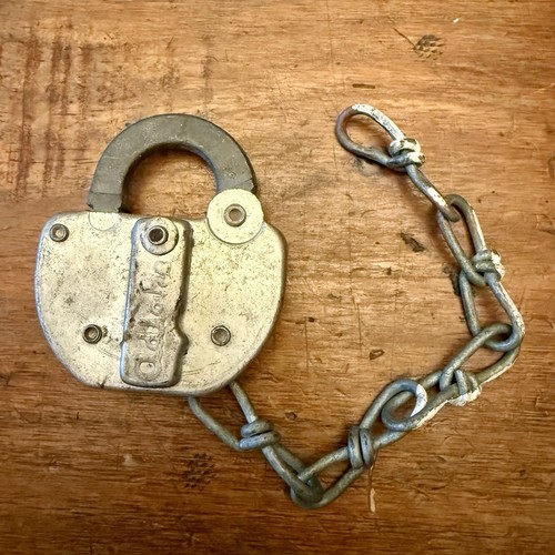 ADLAKE Padlock CRI & P RR Chicago Rock Island & Pacific Railroad Lock ...