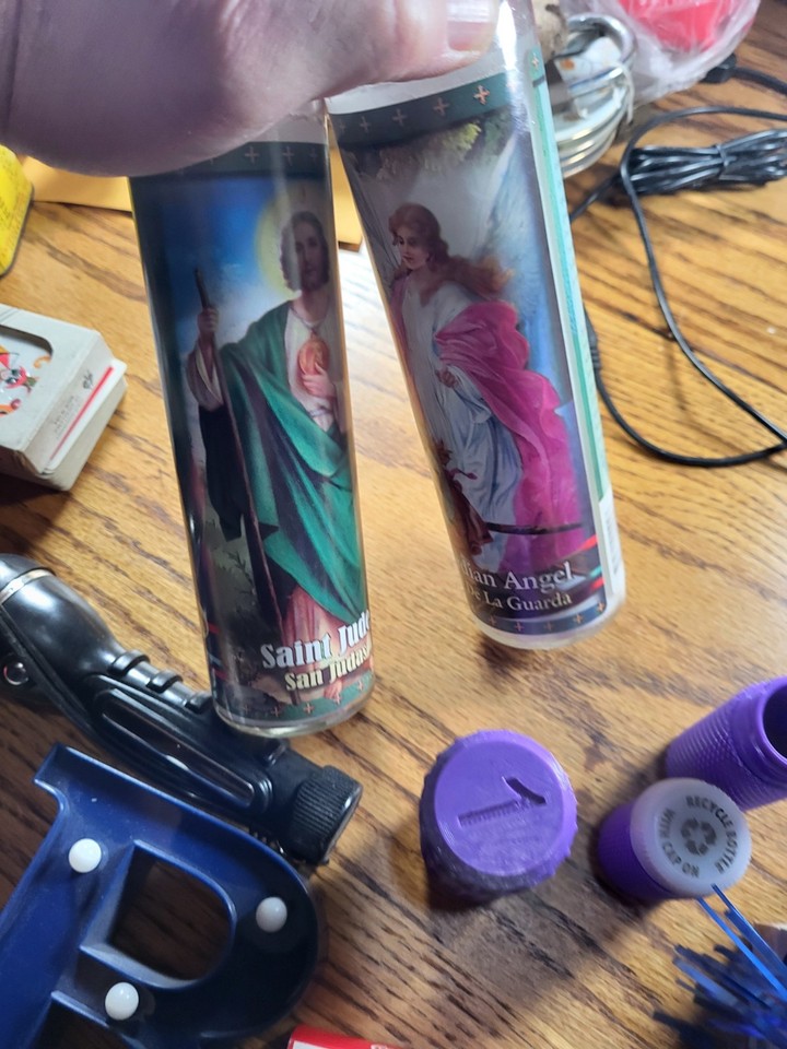 Junk Drawer: Mini Pool Table Game, Cards. Candles, flashlight and more ...