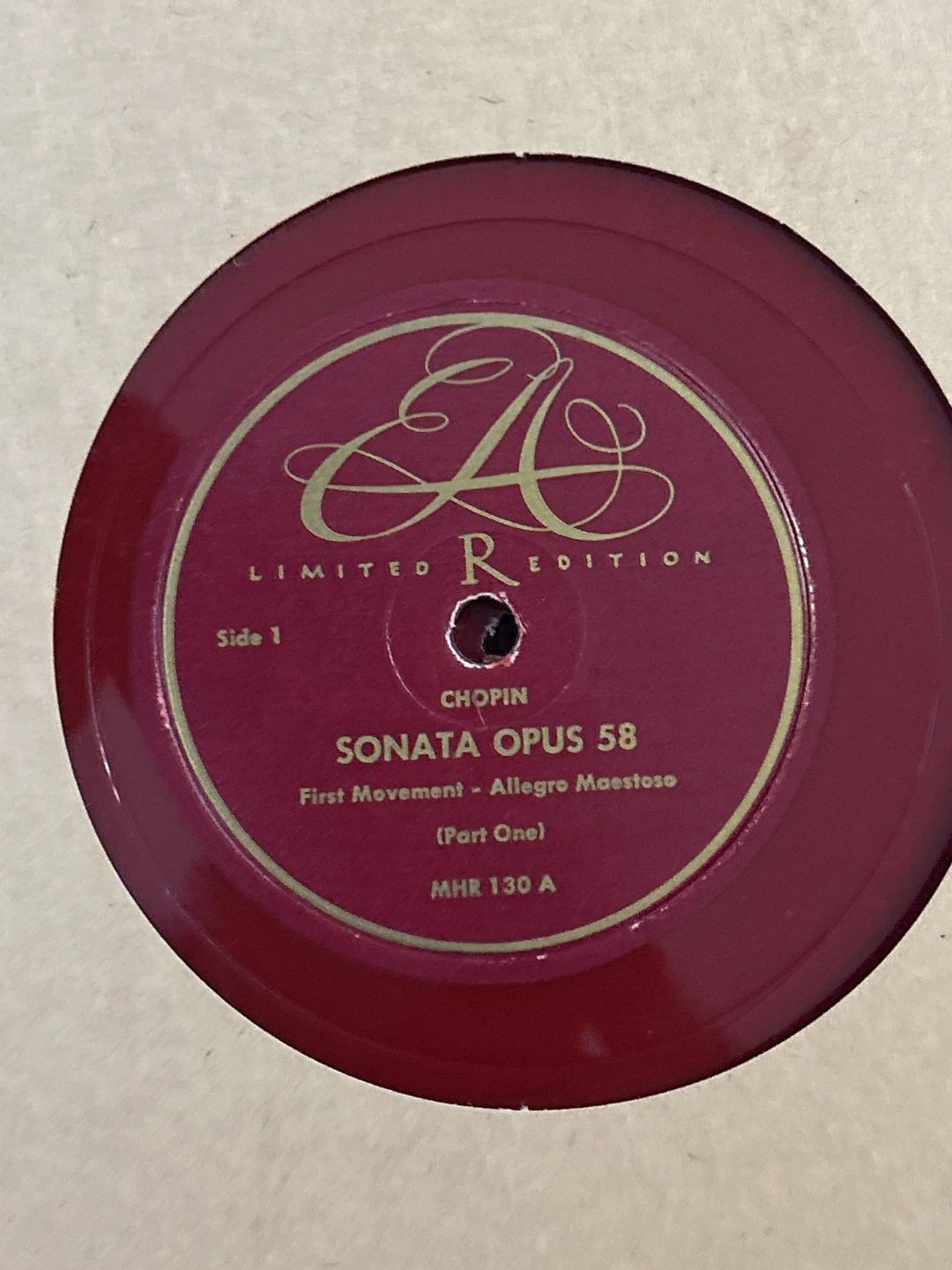 FRÉDÉRIC CHOPIN Sonata Opus 58 | eBay