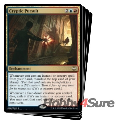 Cryptic Pursuit X4 M/NM Magic MTG Streets Of New Capenna: Commander | eBay