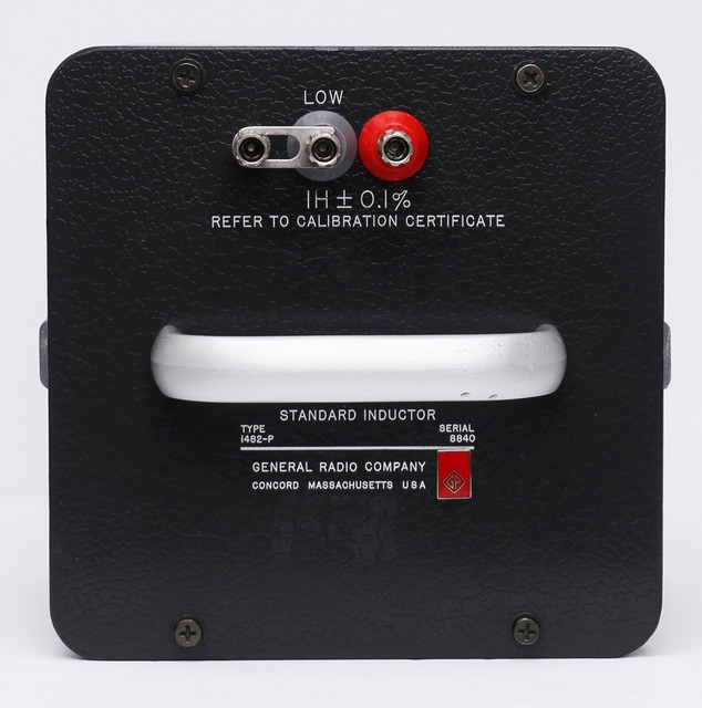 Gr General Radio GenRad 1482P Standard INDUCTOR 1h 1482-p for sale ...