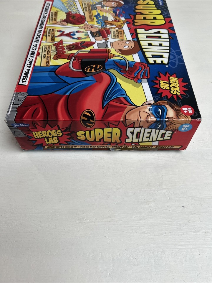 Super Science Heroes Lab Superhero Experiments Set by John Adams New | eBay