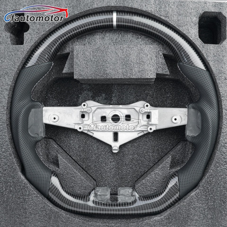 Real Carbon Fiber Steering Wheel For 2011-2017 Jeep Wrangler JK JKU ...