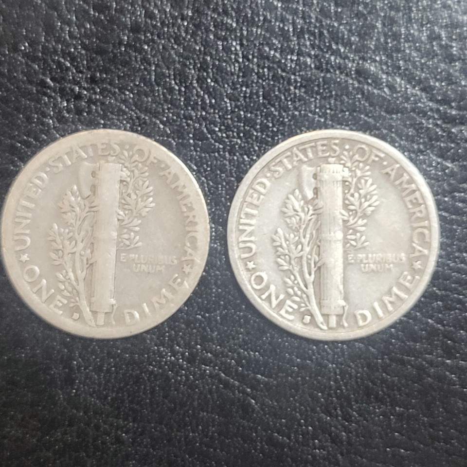 Mercury Dime Complete Set Including 1916 D and 1945 Micro S | eBay