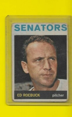 1964 Topps Venezuela Ed Roebuck Washington Senators #187 💥💥🎆 Tough to ...