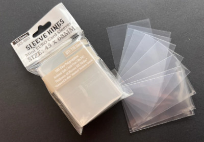 MDG8803 Sleeve Kings: Mini Euro Card Sleeves 45mm x 68mm (110) | eBay