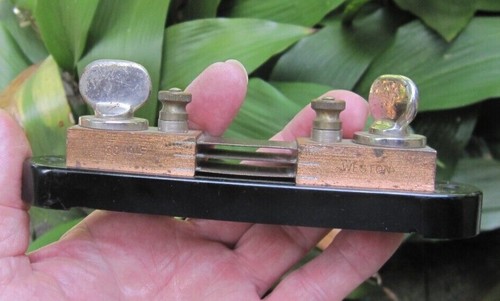 old Weston 150 amp SHUNT Resistor with 4 terminals | eBay