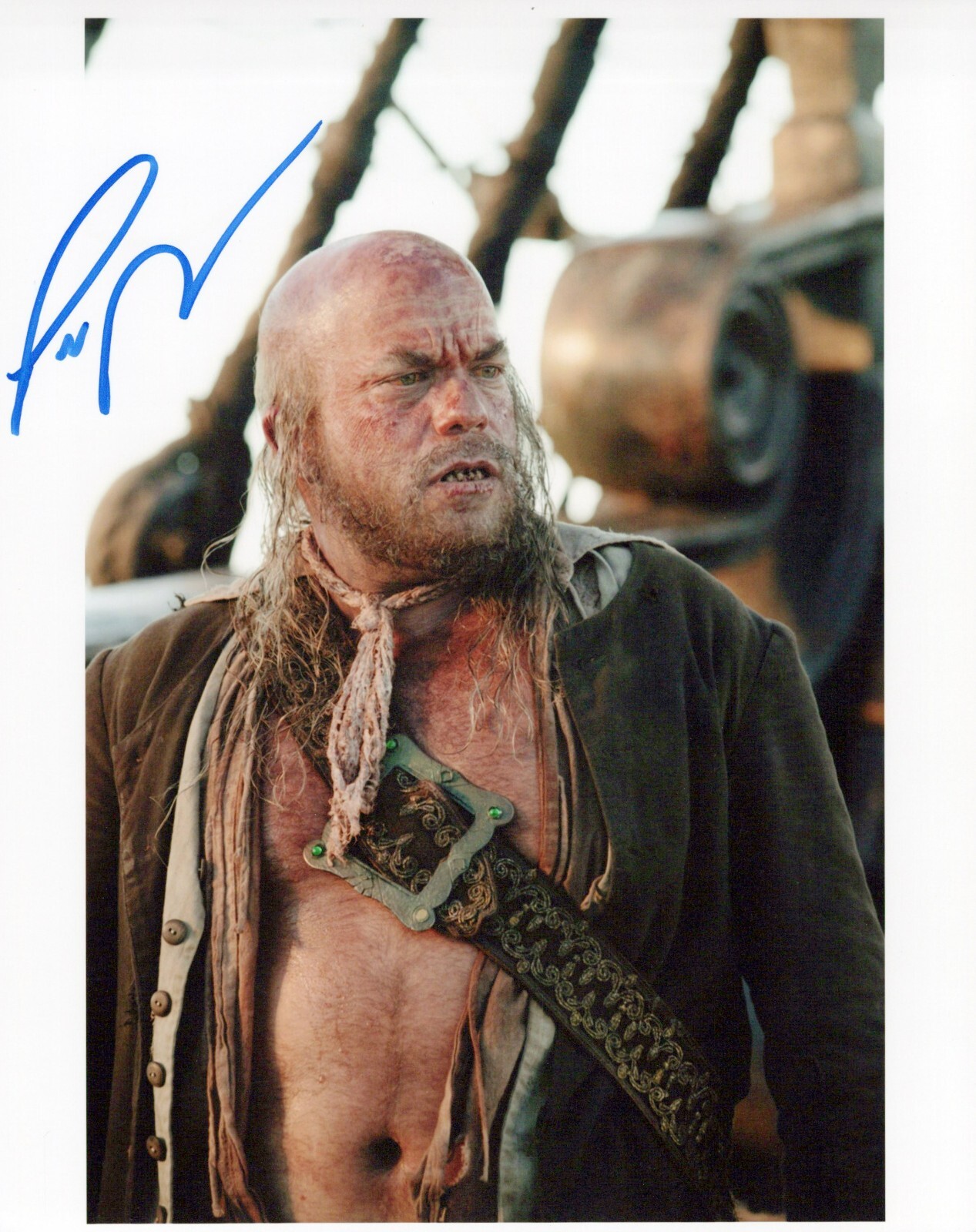 Lee Arenberg Pirates Of The Caribbean autographed photo signed 8x10 #1 ...